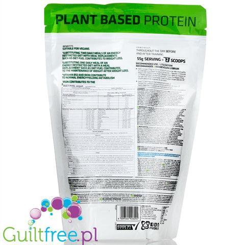 USN DietFuel Vegan Protein Meal Replacement Strawberry - wegański kokt ...